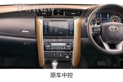 Cina 12.1 pollici Android Auto Stereo Per il 2016 Toyota Fortuner Navigation GPS Multimedia DVD Player Wireless Carplay Wifi in vendita