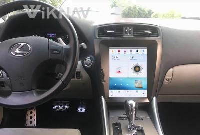 China 10.4 polegadas Touch Screen Head Unit Para Lexus IS 2006-2012 Navegação GPS Multimédia DVD Player Android Carplay sem fio à venda