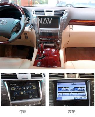 China Para 2006-2012 LEXUS LS460 12,1 polegadas Touch Screen Navegação estéreo GPS Multimédia DVD Player Android Carplay sem fio à venda