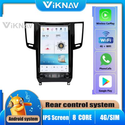 Cina 13.6 Inch Screen Per 2009-2013 Infiniti FX45 FX35 128G Navigazione GPS Multimedia DVD Player Android Wireless Carplay in vendita