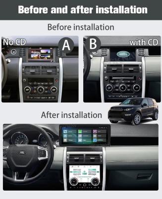 Cina 12.3 pollici schermo stereo Per 2015-2019 Range Rover Discovery Sport L550 128G navigazione GPS Multimedia Player Carplay in vendita