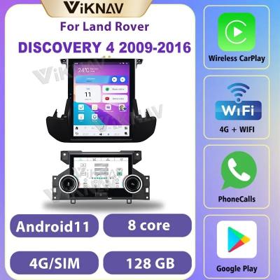Cina 10.4 pollici Android Car radio Per 2009-2016 Range Rover Discovery 4 128G Navigazione GPS Multimedia Player Carplay 4G in vendita