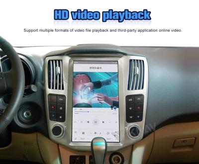 Cina 12.1 pollici touch screen Radio per auto Per Lexus RX Serie 2004-2008 Navigazione GPS Multimedia Player Wireless Carplay 4G in vendita
