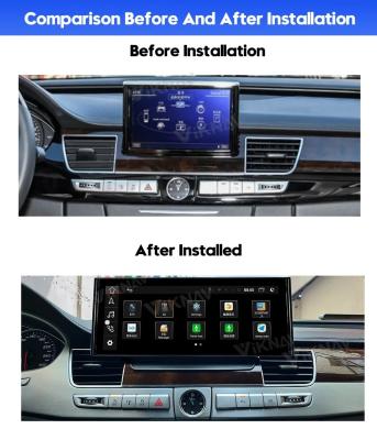Cina 12.3 pollici Android Auto Head Unit Per 2011-2017 Audi A8 D4 Navigazione GPS Multimedia Player Wireless Carplay 4G BT in vendita