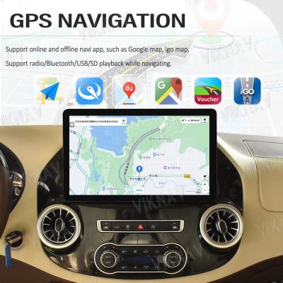 Cina 13.9 pollici touch screen stereo per il 2015-2022 Benz Vito Navigation GPS Multimedia Player Wireless Carplay 4G in vendita