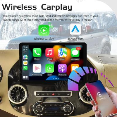 Cina 13.9 pollici touch screen stereo per il 2015-2022 Benz Vito Navigation GPS Multimedia Player Wireless Carplay 4G in vendita