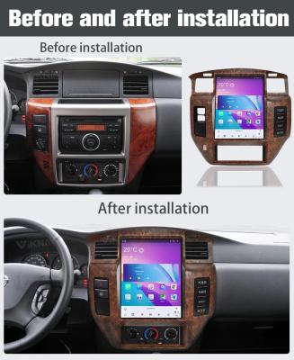 Cina 12.1 Inch Touch Screen Head Unit per Nissan Patrol 128G Navigation GPS Multimedia Player Wireless Carplay 4G in vendita