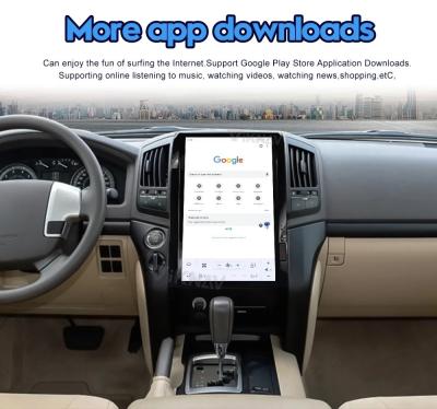 Cina 16 pollici Android Auto Stereo Per 2010-2013 Toyota Cruiser 128G Navigazione GPS Multimedia Player Wireless Carplay 4G in vendita