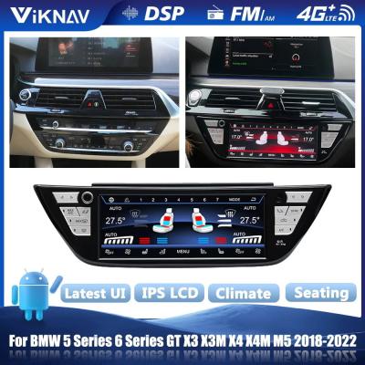Cina 2018-2022 10.25 pollici touchscreen controllo dell'aria condizionata per BMW Serie 5 in vendita
