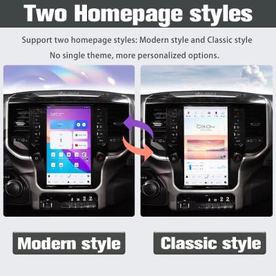 Cina 2020-2023 Dodge Ram Android Auto Radio Unit Con 11,8 Pollici Touch Screen in vendita