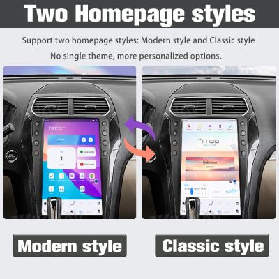 Cina Viknav Car Radio For Ford Explorer (2011-2019) 14.4 inch Multimedia Player GPS Navigation Head Unit DSP Carplay in vendita