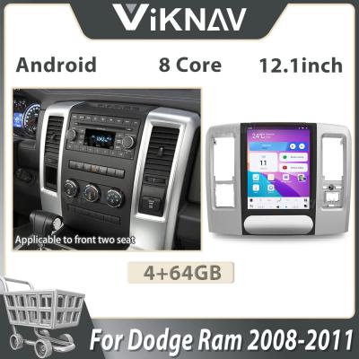中国 Viknav Car Radio For Dodge Ram (2008 2009 2010 2011) 12.1 inch Android 13 Auto Upgrade IPS LCD Screen Touch Multimedia 販売のため
