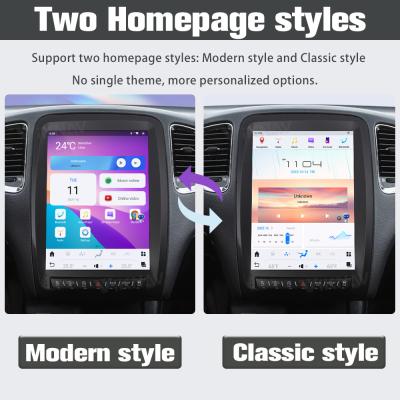 中国 Viknav Car Radio Player For Dodge Durango (2014-2016) 12.1 Inch Android Multimedia Head Unit Car Stereo GPS Navigation 販売のため