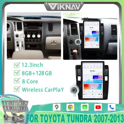 Chine 13.6 pouces Android Auto Stéréo Pour 2007-2013 Toyota Tundra Navigation GPS Multimédia DVD Lecteur sans fil Carplay 4G à vendre