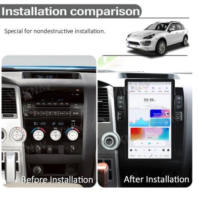 Chine 13.6 pouces Android Auto Stéréo Pour 2007-2013 Toyota Tundra Navigation GPS Multimédia DVD Lecteur sans fil Carplay 4G à vendre