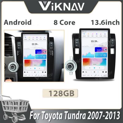 Chine 13.6 pouces Android Auto Stéréo Pour 2007-2013 Toyota Tundra Navigation GPS Multimédia DVD Lecteur sans fil Carplay 4G à vendre