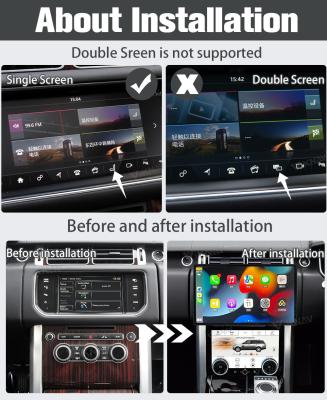 Cina Android Auto Car Radio For Range Rover Vogue L405 2013-2017 Carplay GPS Navigation Multimedia Stereo Player Head Unit in vendita