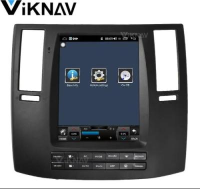 Cina Radio per auto Viknav per Infiniti FX35 (2003-2007) 10.4 pollici Auto Multimedia Player Tesla Style Car Stereo Navigazione GPS in vendita