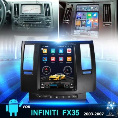 Cina Radio per auto Viknav per Infiniti FX35 (2003-2007) 10.4 pollici Auto Multimedia Player Tesla Style Car Stereo Navigazione GPS in vendita