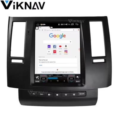 Cina Radio per auto Viknav per Infiniti FX35 (2003-2007) 10.4 pollici Auto Multimedia Player Tesla Style Car Stereo Navigazione GPS in vendita