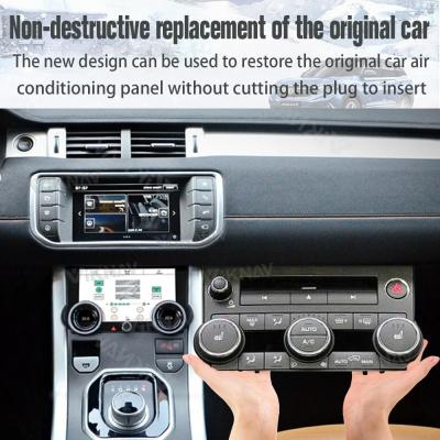 中国 Air Condition Panel For Land Rover Evoque L551 L538 2012-2018 Wide Angle Car Radio display Touch LCD Screen Control 販売のため