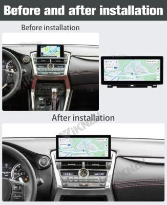 Chine Viknav Car Radio For LEXUS NX NX200 NX200T (2015 2016) 12.3 inch Touch Screen Carplay Car GPS Navigation Multimedia à vendre