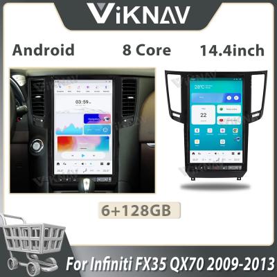 China Viknav Car Radio For Infiniti FX35 QX70 (2009-2013)14.4 inch Multimedia Player Stereo Latest Tesla GPS Navigation Te koop