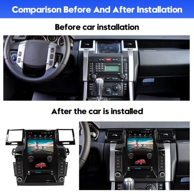 Cina Viknav Car Radio For Range Rover Sport L320 (2005-2009) 12.1 Inch Android Auto Radio Vertical Screen Multimedia Player in vendita