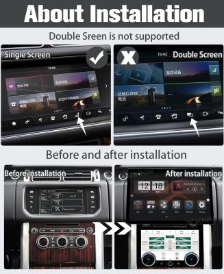 Cina Viknav Car Radio For Range Rover Vogue L405 (2013-2017) 13.6 inch With AC panel Upgrade Multimedia Player Navigation in vendita