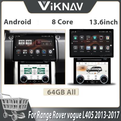 Cina Viknav Car Radio For Range Rover Vogue L405 (2013-2017) 13.6 inch With AC panel Upgrade Multimedia Player Navigation in vendita