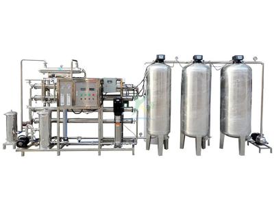 China RO 380V que bebe a máquina pura 2000LPH da filtragem da água com a válvula do controlo automático à venda