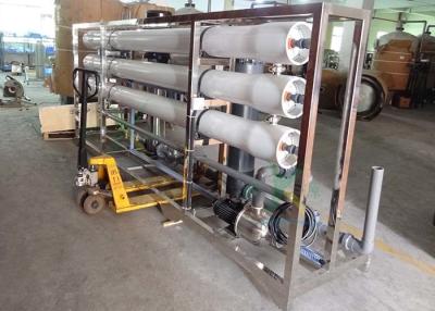 Cina Sistema di acqua salmastra industriale automatico, pianta di osmosi inversa del sistema del RO 8T/H in vendita