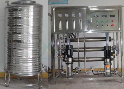Cina Acciaio inossidabile pieno automatico del sistema di osmosi inversa dell'impianto per il trattamento delle acque 500lph del RO in vendita