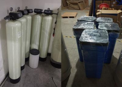 中国 1000LPH軟化剤システム陽イオンの樹脂のボイラー使用を用いる柔らかくなる硬度の取り外し 販売のため