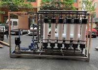 China 20TPH UF Membrane Ultrafiltration Filter System 20ft Container Water Treatment for sale