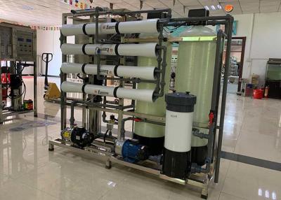 Cina Sistema di acqua salmastra salato ad alta pressione di osmosi inversa 1000L/H in vendita