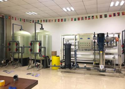 Cina Alto sistema di osmosi inversa salato del depuratore di acqua salmastra 6000LPH con Antiscalent che dosa sistema in vendita