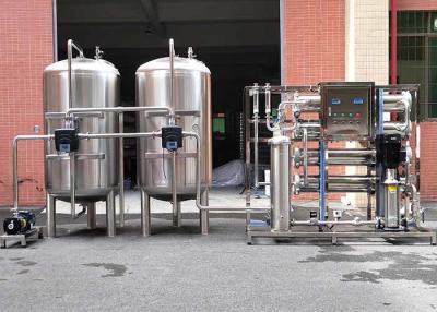 China Sistema de tratamento de aço inoxidável do RO da máquina do purificador da água 4000LPH subterrânea para beber da garrafa industrial à venda