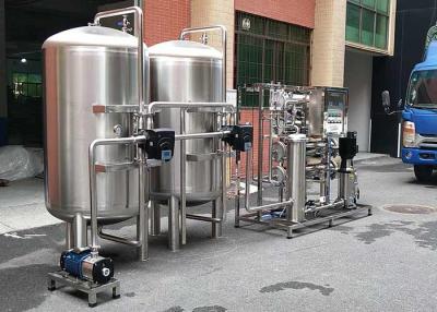 China Sistema de tratamento de aço inoxidável do RO da máquina do purificador da água 4000LPH subterrânea para beber da garrafa industrial à venda