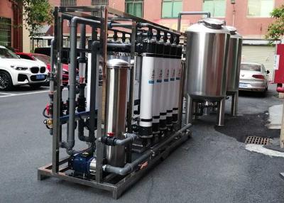 China Planta de tratamento da água automática da reutilização do remoinho do purificador da água do Ultrafiltration do equipamento do filtro do F da membrana 10TPH à venda