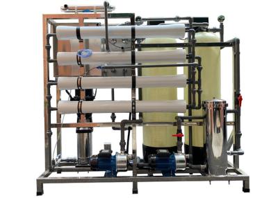 China Macchina pura della membrana della pianta dell'acqua del purificatore del sistema di depurazione delle acque del RO 1000LPH ambientale for sale