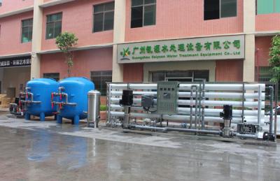 Cina Pianta di desalificazione del RO da 50 tonnellate/h per depurazione delle acque bianca sotterranea di rimozione di salinità di TDS dell'acqua di pozzo di FRP in vendita
