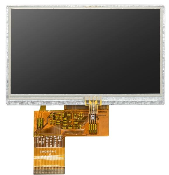 500nits 백색 저항성 LCD 디스플레이 480 X 272 의료 4.3 Tft LCD 모니터 터치 스크린