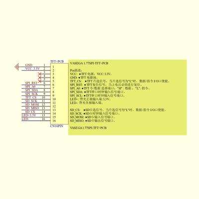 Cina 1.8 pollici TFT LCD 1.77 Display Screen 128*160 con driver IC ST7735S/ILI9341V Adatto in vendita