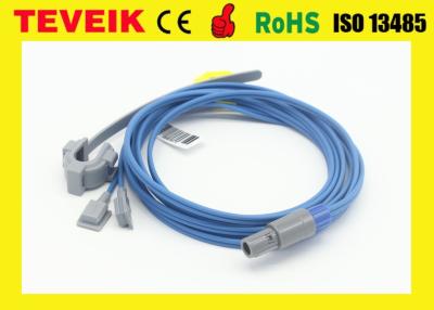 China Multi - sensor do oxímetro do pulso do grampo do local 10 pés para o monitor paciente de Biolight, CFDA alistado à venda