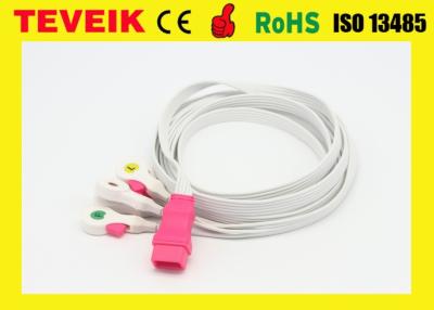 Cina Cavo del PVC ECG di Disposable Medical del produttore di Teveik per il monitor paziente, 5 cavi in vendita