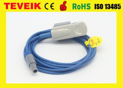 China Sensor SpO2, cabo compatível de MS3-109069 Edan médico do grampo do dedo de Readel 6pins Audlt à venda