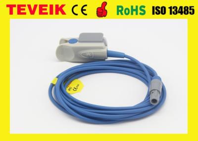 China cabo médico do sensor SpO2 reusável adulto de Redel 6pin 10ft do grampo do dedo 3F à venda