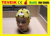 China High Precision EEG Electrode Cap With Different Sensor Electrodes 16 ~ 128 Channel for sale