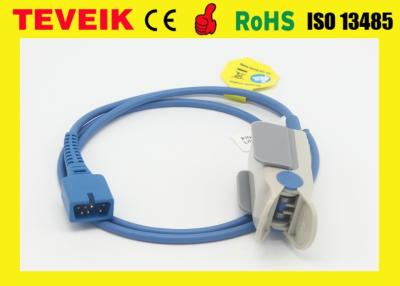China Preço baixo da fábrica do sensor pediatra reusável do grampo Spo2 do dedo do DB 7pin do nell-núcleo, material de TPU à venda